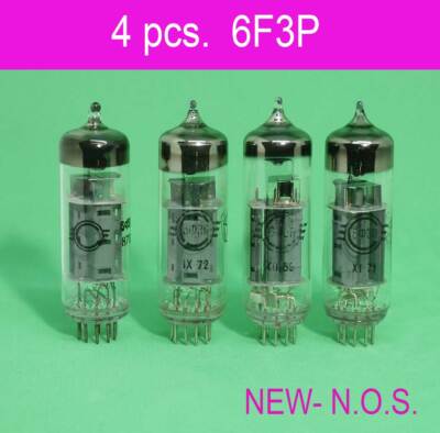* 4 pcs. IN LOT NEW x 6F3P ~ ECL82 = 6BM8 Triode-Pentode VINTAGE USSR ...
