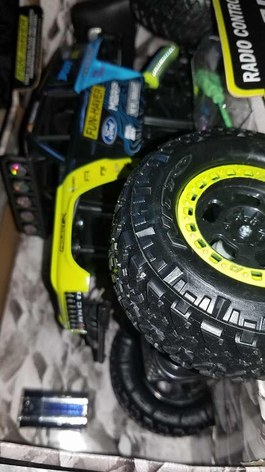 New Bright RC Vaughn Gittin Jr. Ford Bronco 1:15th Rock Crawler 4x4 | eBay