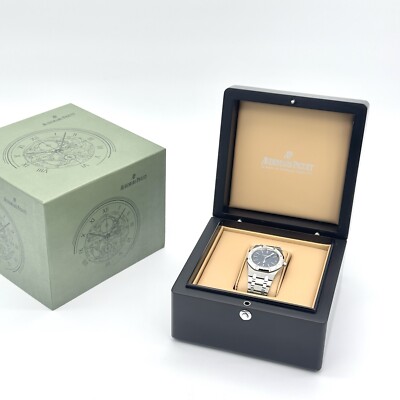 Black Box Luxury Tan Interior Audemars Piguet Watch Box | eBay