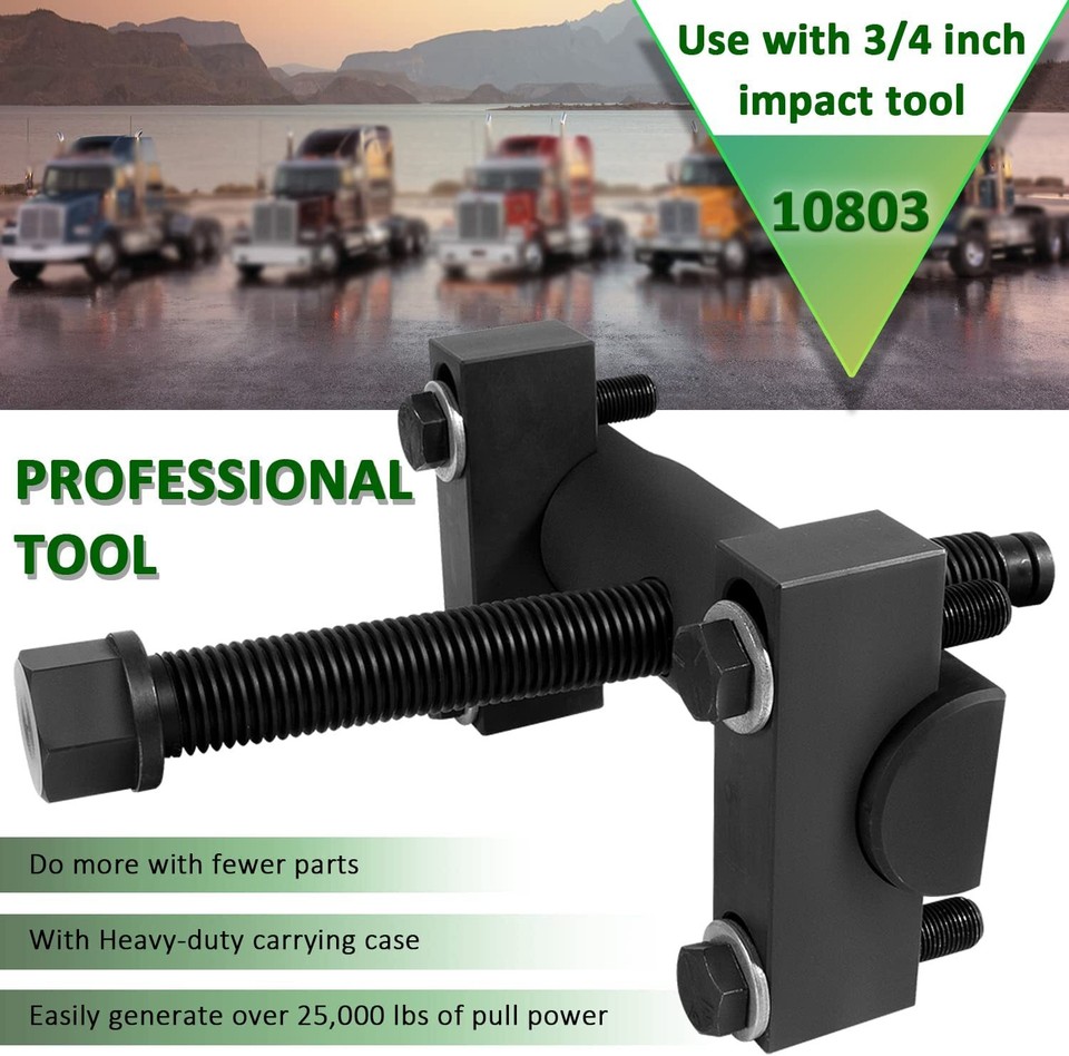 60050 Heavy Duty Yoke Puller Tool For Semi Trucks, Class 6-8 Trucks ...