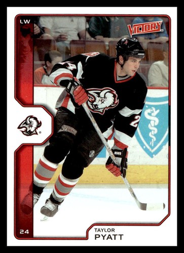 2002 Upper Deck Victory #28 Taylor Pyatt Buffalo Sabres | eBay