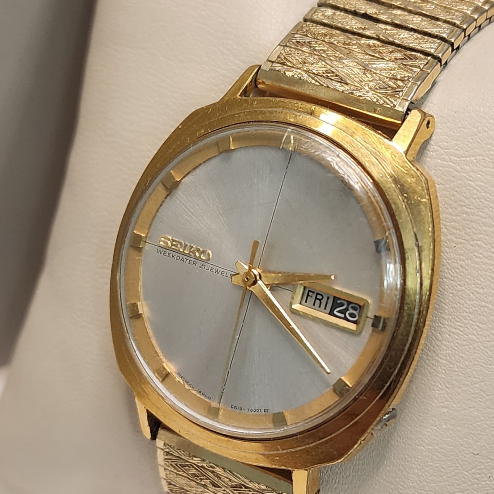 1967 seiko sportsmatic weekdater running 21 jewel - Gem