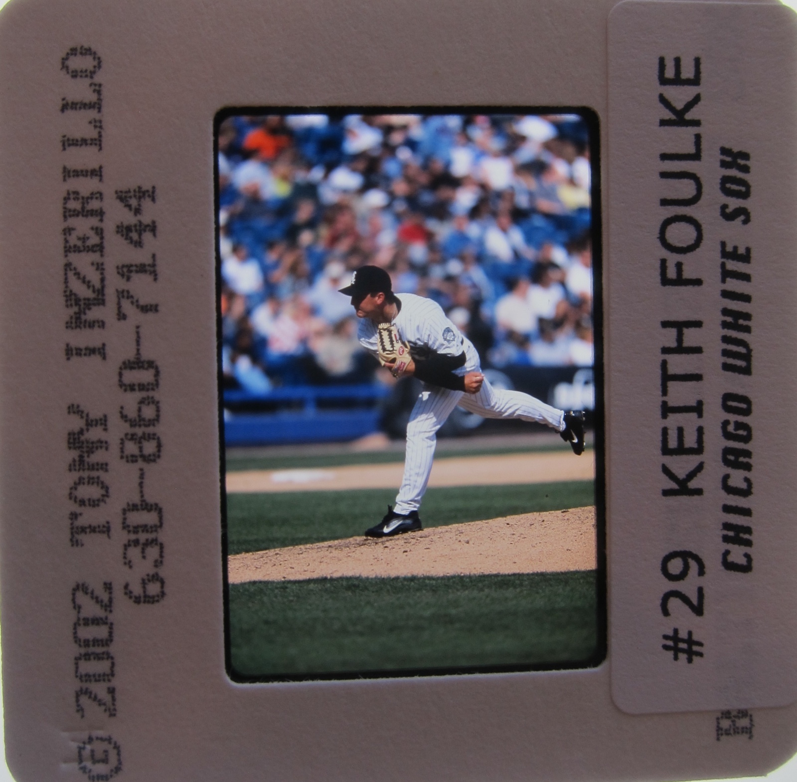 KEITH FOULKE CHICAGO WHITE SOX BOSTON RED SOX A'S GIANTS ORIGINAL SLIDE ...