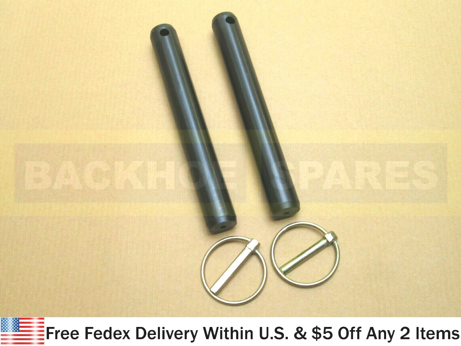 JCB PARTS - PIVOT PIN DIPPER & TIPPING LINK, SET OF 2 PCS (PART NO. 811 ...