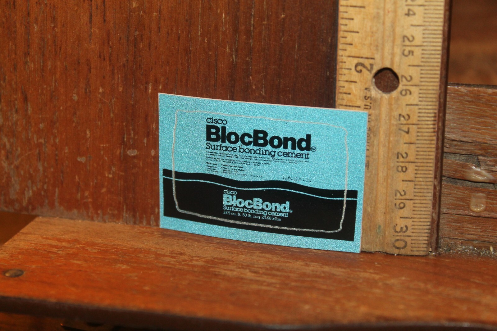 Vintage Coal Mining Decal Sticker BlocBond Cisco Bonding Cement | eBay