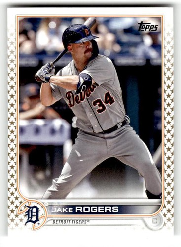 2022 Topps #198 Jake Rogers Gold Star | eBay