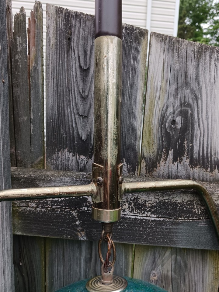 Mid-Century Vintage Tension Pole Lamp Satellite Planetary Orb Shade | eBay