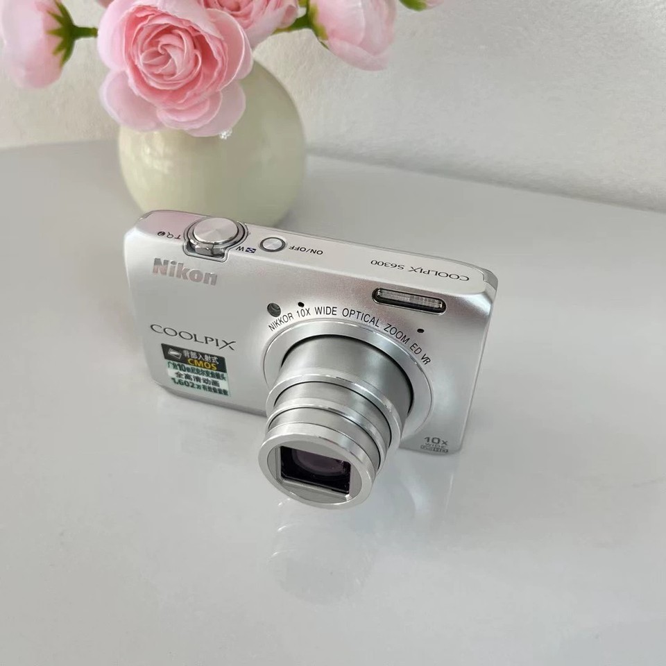 Nikon COOLPIX S6300 Digital Camera 16MP 10x Optical Zoom English ...