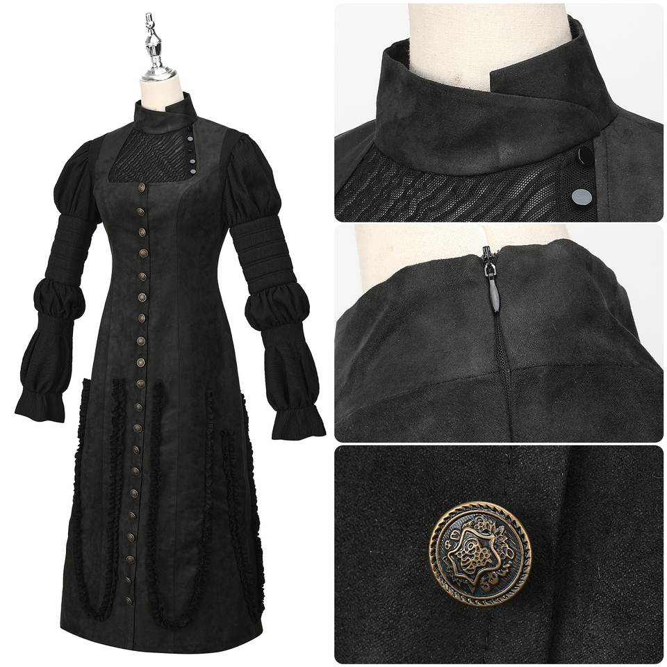 Elphaba Cosplay Costume Dress Witch Uniform Disguised Women Halloween ...