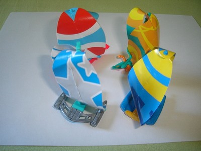 CATAMARANS 2010 MODEL BOATS & SHIPS SET - KINDER JOY SURPRISE TOYS ...