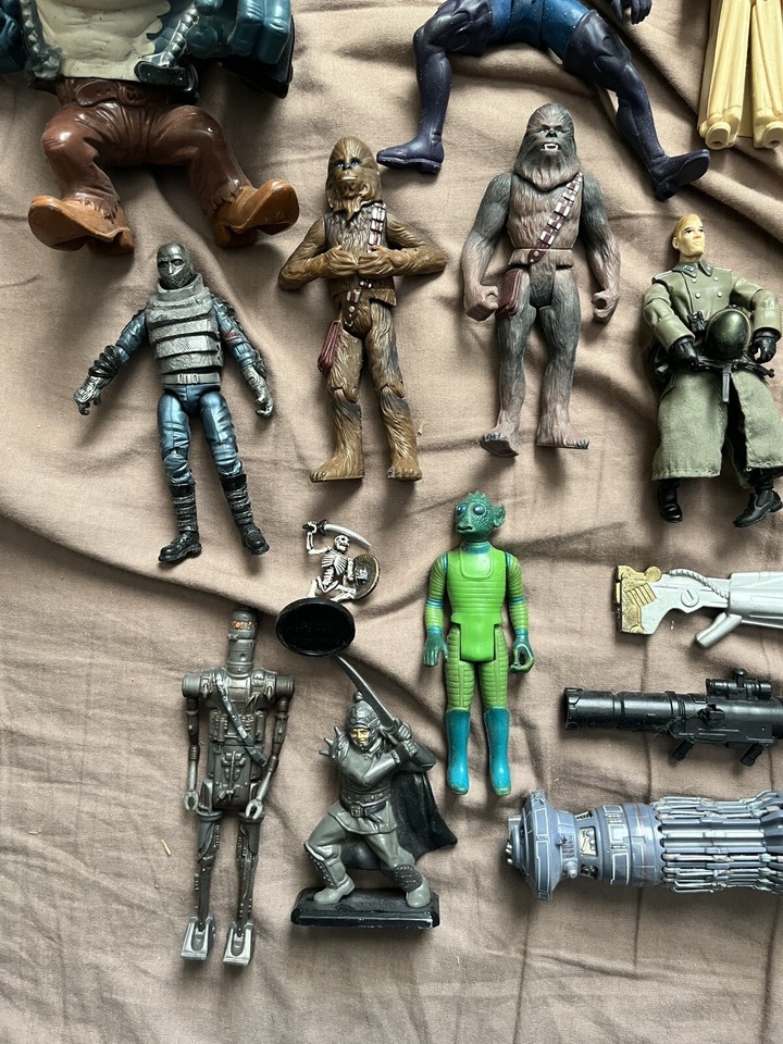 Old Vintage Toy Lot (Star Wars, GI Joe, Batman) | eBay
