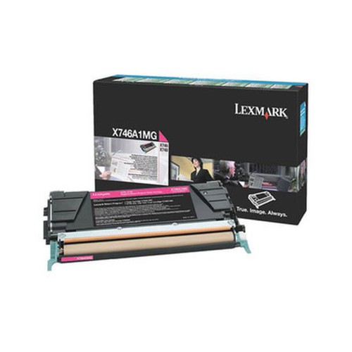 Lexmark X746A1MG Toner Cartridge Magenta Genuine X746DE X748DE X748DTE ...