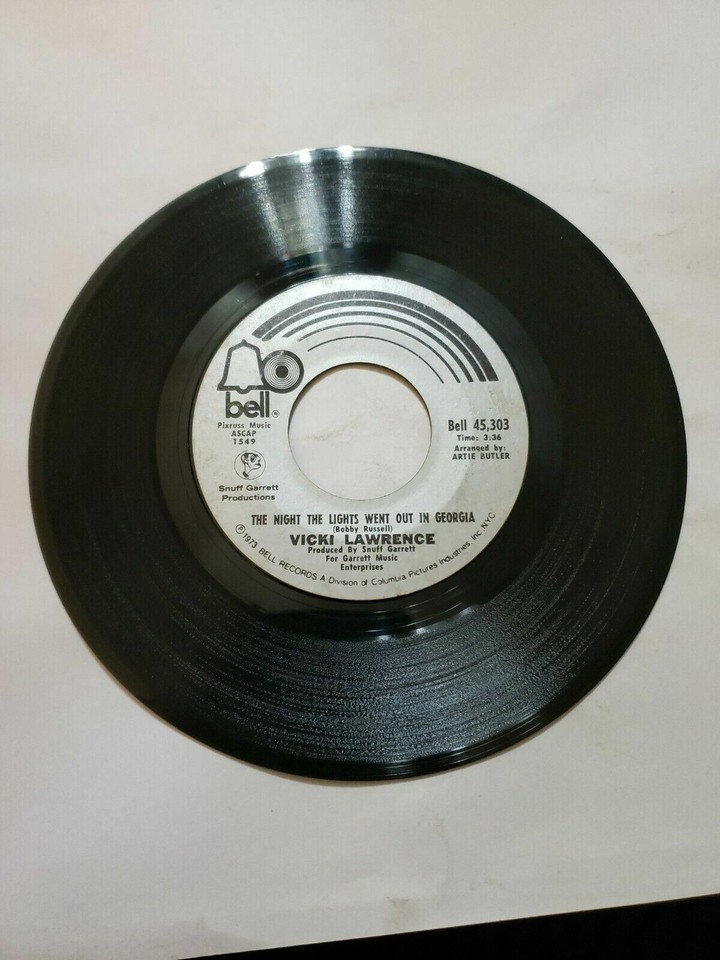 1973 Vicki Lawrence - Dime A Dance - Bell (45RPM 7” Single)(J416) | eBay