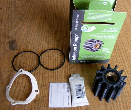 Johnson Pump 09-812B-1 Impeller MC97 F/F6B for Raw Sea Water Pump F6B-9 ...