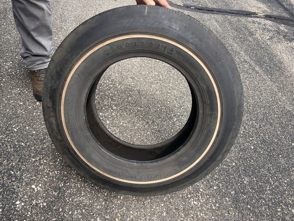 2 NOS Firestone G70-15 Wide Oval Super Sports | eBay