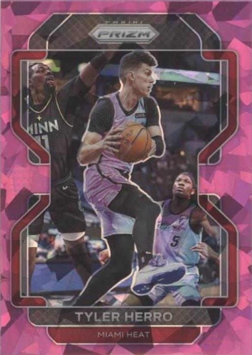 2021-22 Panini Prizm - Tyler Herro #227 Pink Ice Prizm for sale online ...