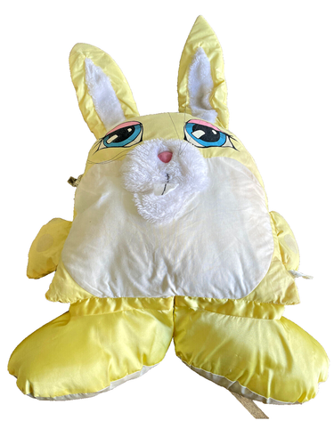 Vintage Pillow People Beddy Bye Bunny Large Stuffed Animal Rabbit Plush ...