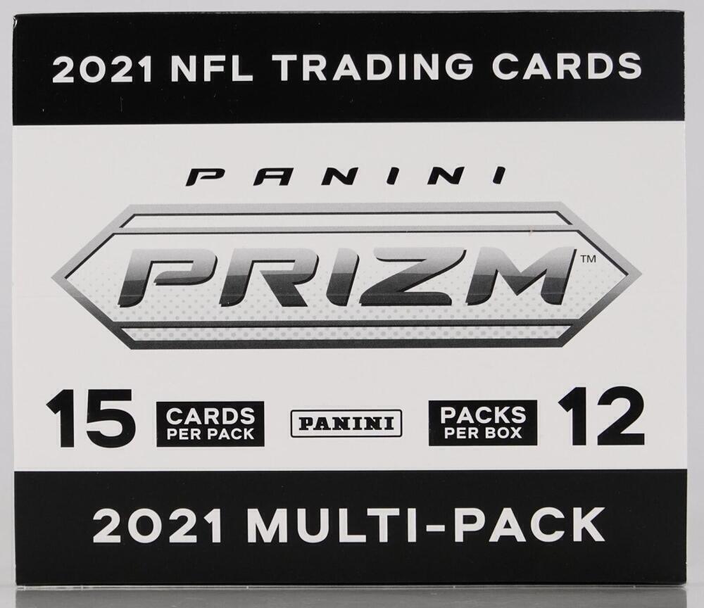 Panini Prizm 2021 NFL Trading Cards Multi-Pack Box - 180 Cards for sale ...
