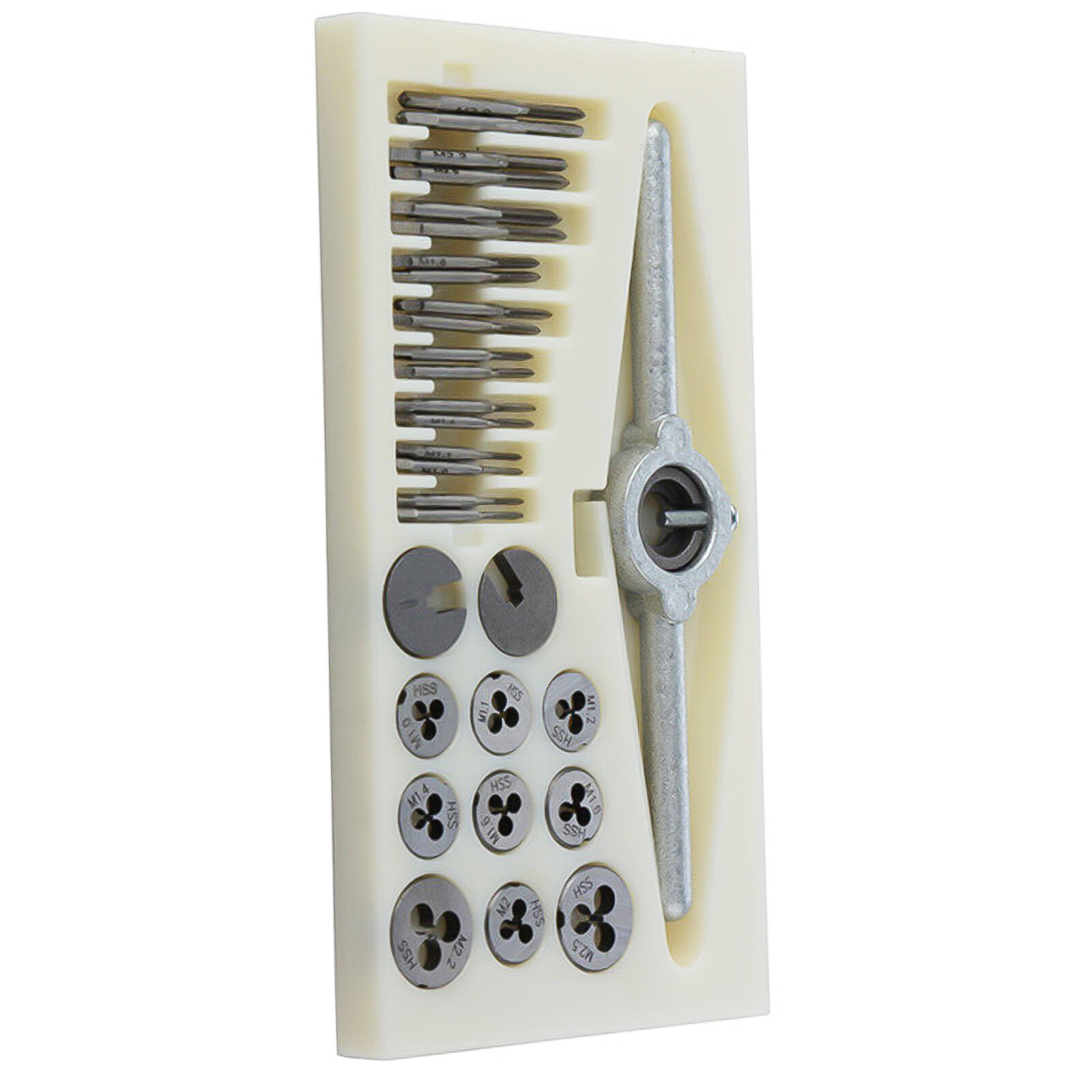 31pc Mini HSS Tap and Die set (metric) Model Making / Watchmaker 1mm-2 ...