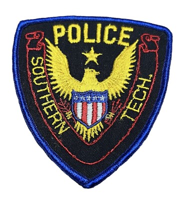 SOUTHERN TECH. POLICE SHOULDER BADGE NEW | eBay