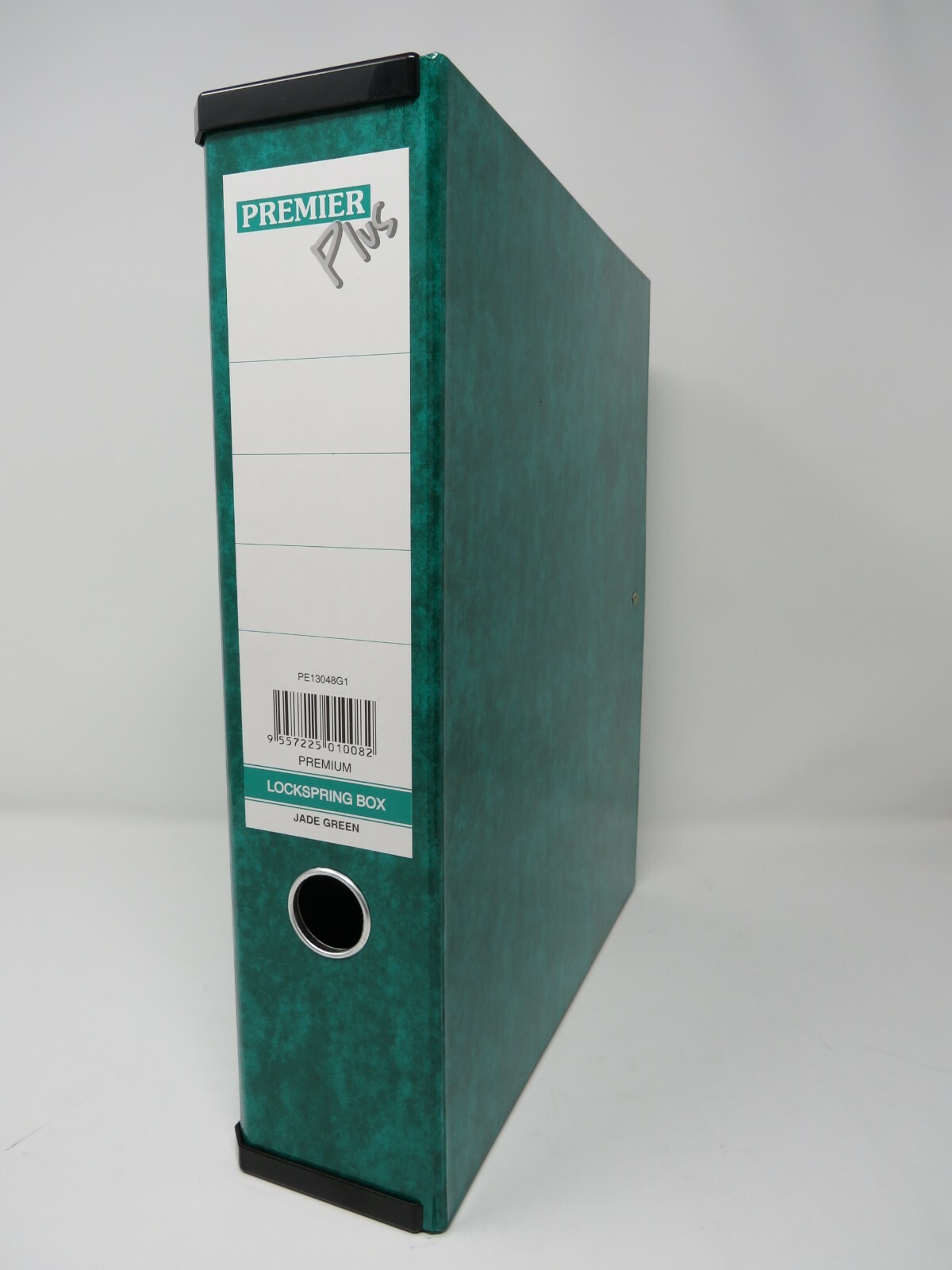 PE13048 Green Premier Plus Laminated Rigid Box File Pack of 6 A4 Size ...