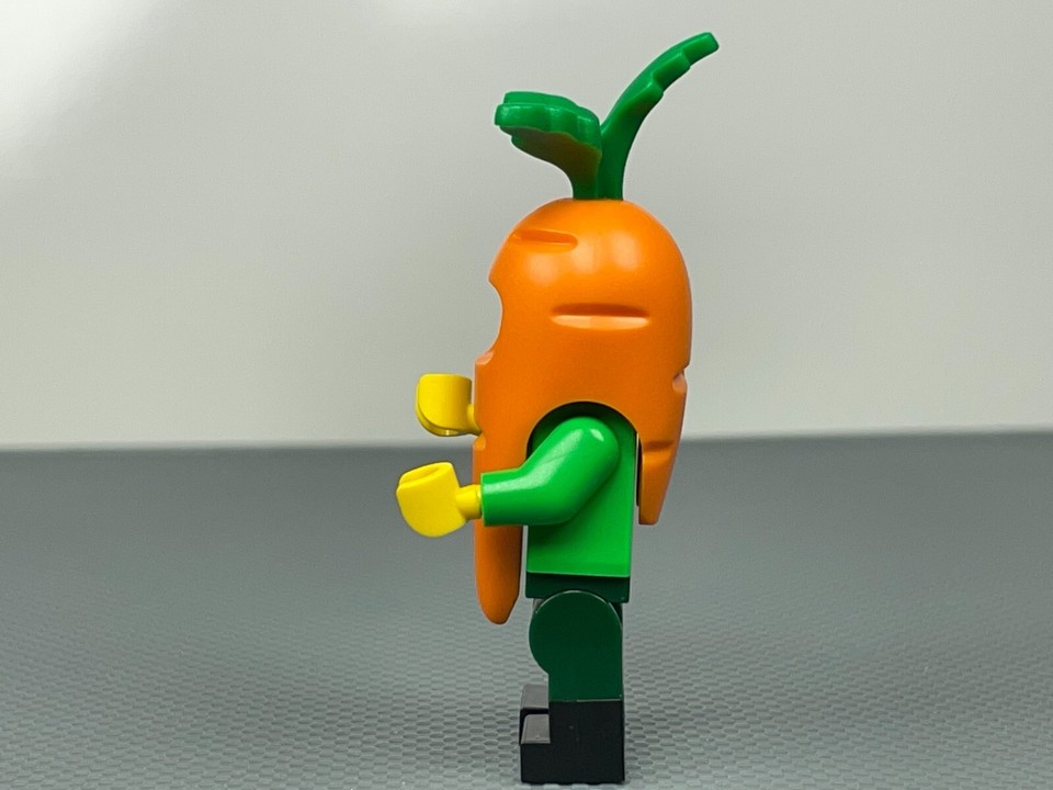 LEGO Carrot Mascot Guy Man Collectible Minifigure Series 24 CMF 71037 ...