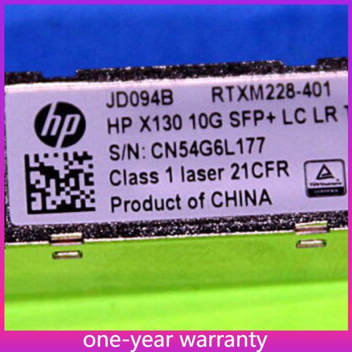 HP JD094B HPE X130 10GB SFP+ LC LR Transceiver Module | eBay