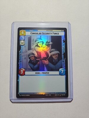 Consular Security Force #046 Foil Star Wars Unlimited Spark of ...