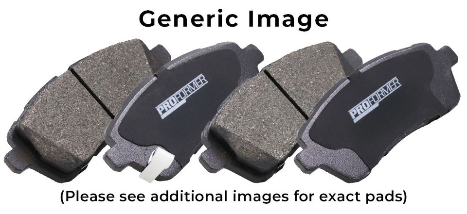 Brake Pads Set fits SSANGYONG REXTON GAB 2.7D Rear 2004 on Proformer ...