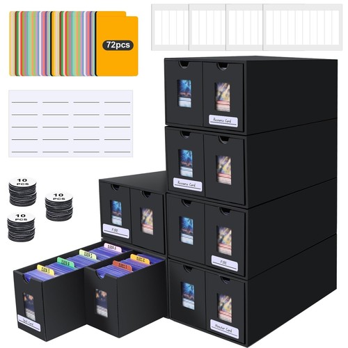 11000+ Card Storage Box, 2000+ Toploader Card Storage Box for Commander ...