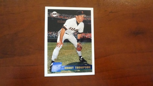 1996 TOPPS # 391 ROBBY THOMPSON BASEBALL CARD | eBay