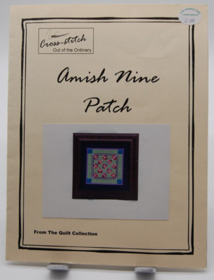 Amish Nine Patch Cross Stitch Pattern from Quilt Collection | eBay