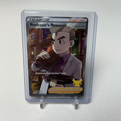 Professor's Research - Pokemon TCG Celebrations 024/025 - NM - FULL ART ...