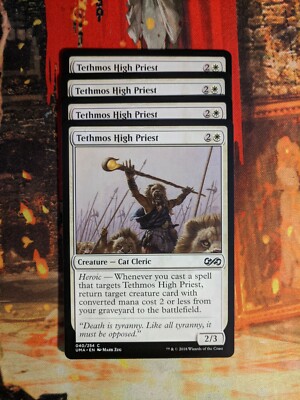 MTG Card: (4x) Tethmos High Priest (Ultimate Masters) | eBay