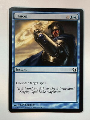 MTG Cancel Return to Ravnica 31 Regular Common | eBay