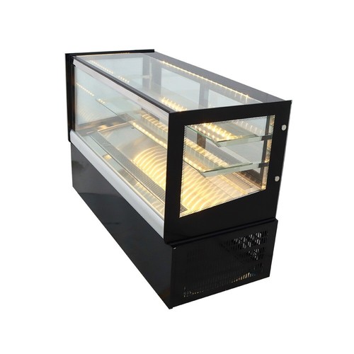 Countertop Display Cabinet 3 Layers Showcase 220V Opened Back Door ...
