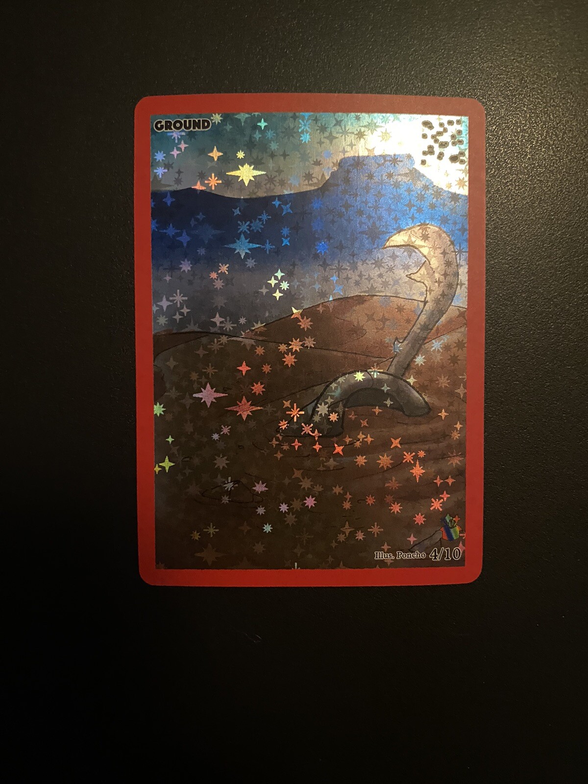 MetaZoo 4/10 Box Topper GROUND FH FULL HOLO 2nd Edition Cryptid Nation ...