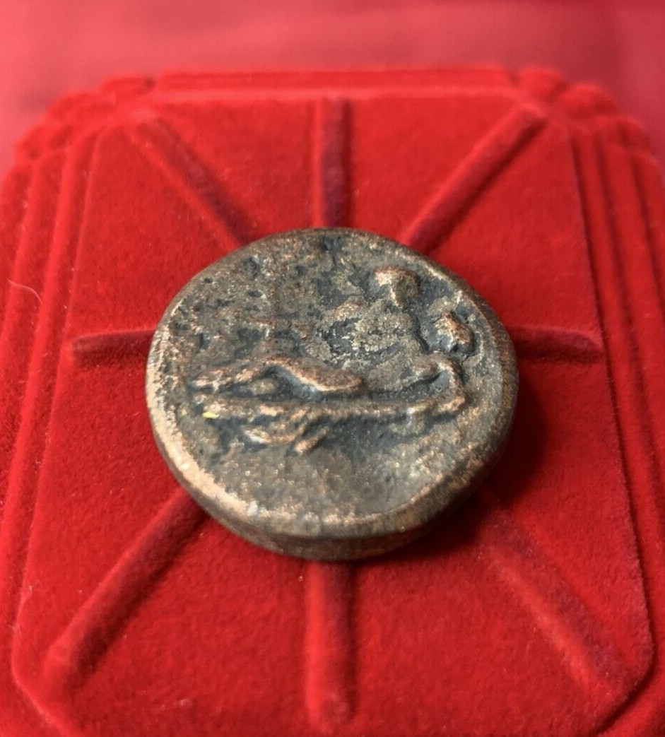 RARE ANCIENT ROMAN SPINTRIA BROTHEL ENTRY | Grelly UK
