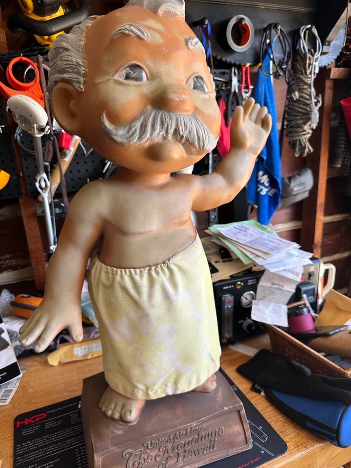 28" Vintage 60s United Airlines Hawaii The Menehune Of Hawaii ...