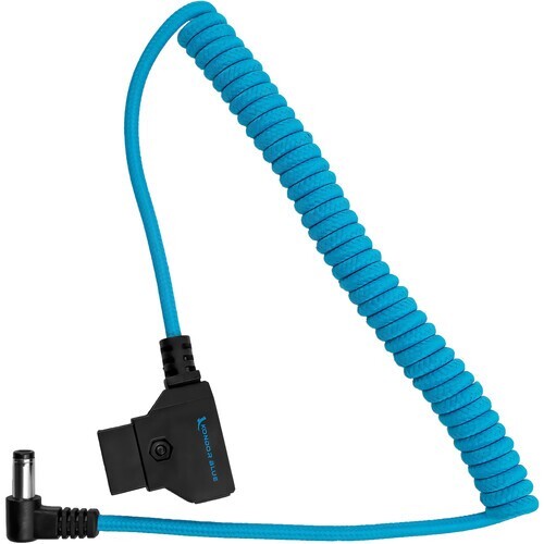 KONDOR BLUE | D-Tap to DC Right Angle Coiled Cable (5.5 x 2.5mm) - For ...