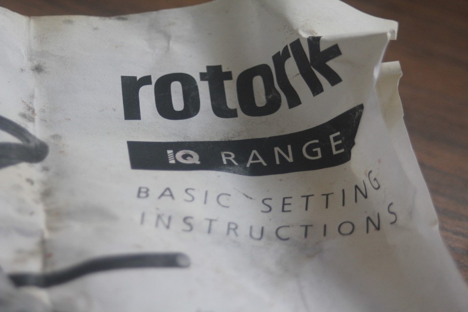Rotork IQ Range Actuator Setting Tool IQ3 Remote | eBay