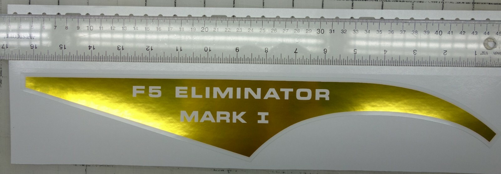 Murray F5 Eliminator chain guard decal | eBay