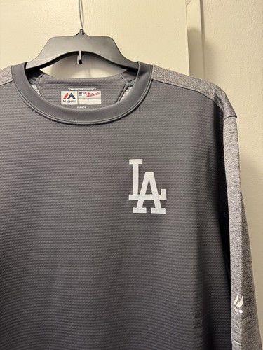 Los Angeles LA Dodgers Majestic Pullover Sweater | eBay