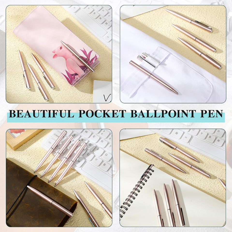 Ballpoint Pen 36 Pcs Small Mini Pens Bulk 4 Inch Short Tiny Small ...