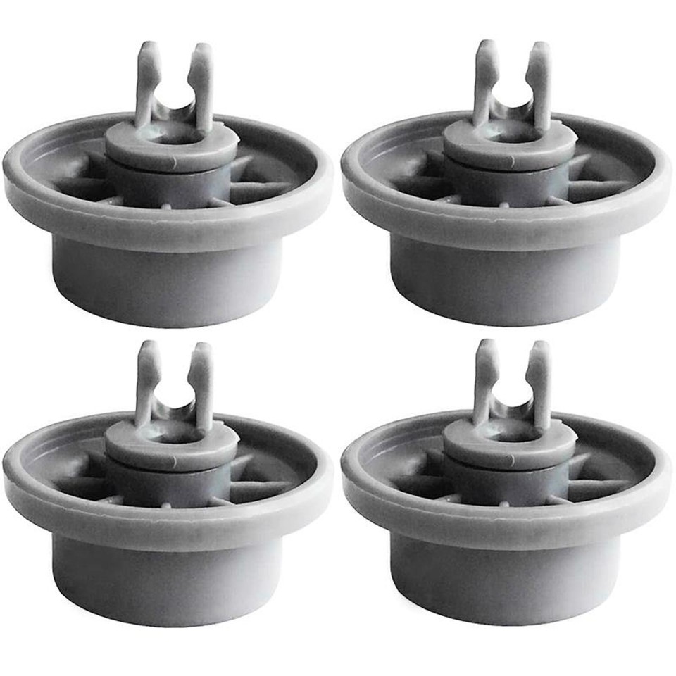 4Pack Rack Basket Wheels Replacement Parts For Siemens Neff Dishwasher ...