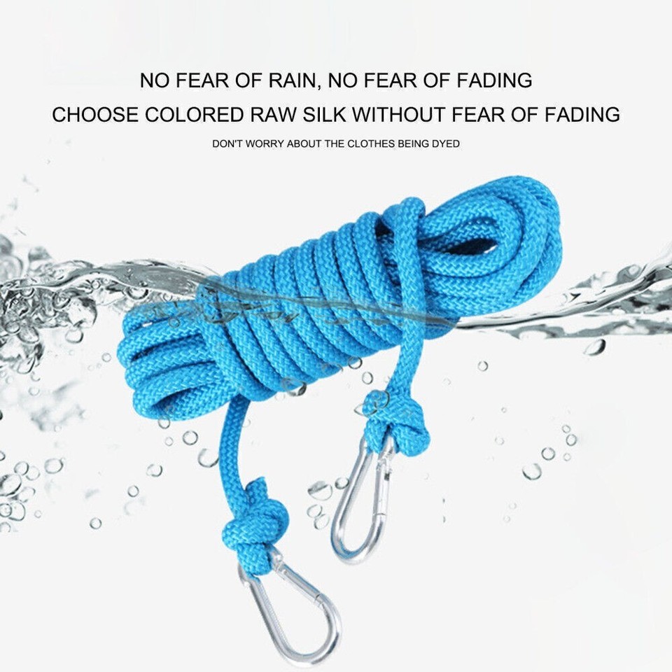Strong Washing Line Rope 5/10/15m Heavy Duty Premium Tough Clothes ...