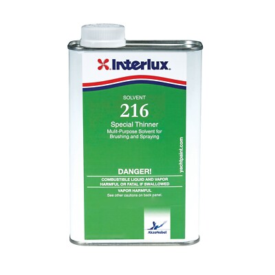 Interlux 216 Special Thinner Cold Weather Multi-Purpose Solvent Gallon ...