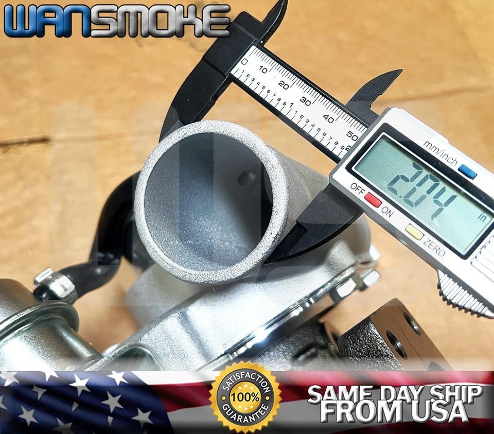 NEW UPGRADED GT28 GT2871 TURBO T2 TURBINE AR.64 WATER+OIL TURBOCHARGER ...