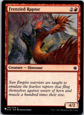 Magic the Gathering Frenzied Raptor Mystery Booster Free Shipping! | eBay