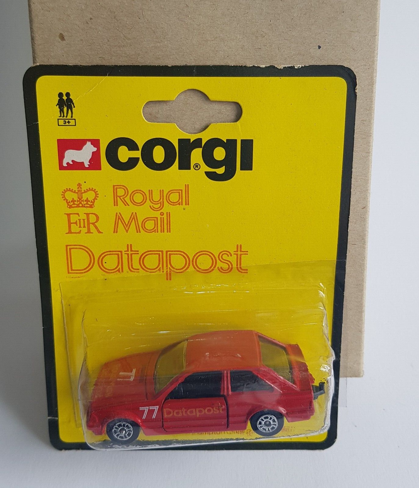 Corgi Junior No. Royal Mail Datapost with Trade Box, Ford Escort Superb ...